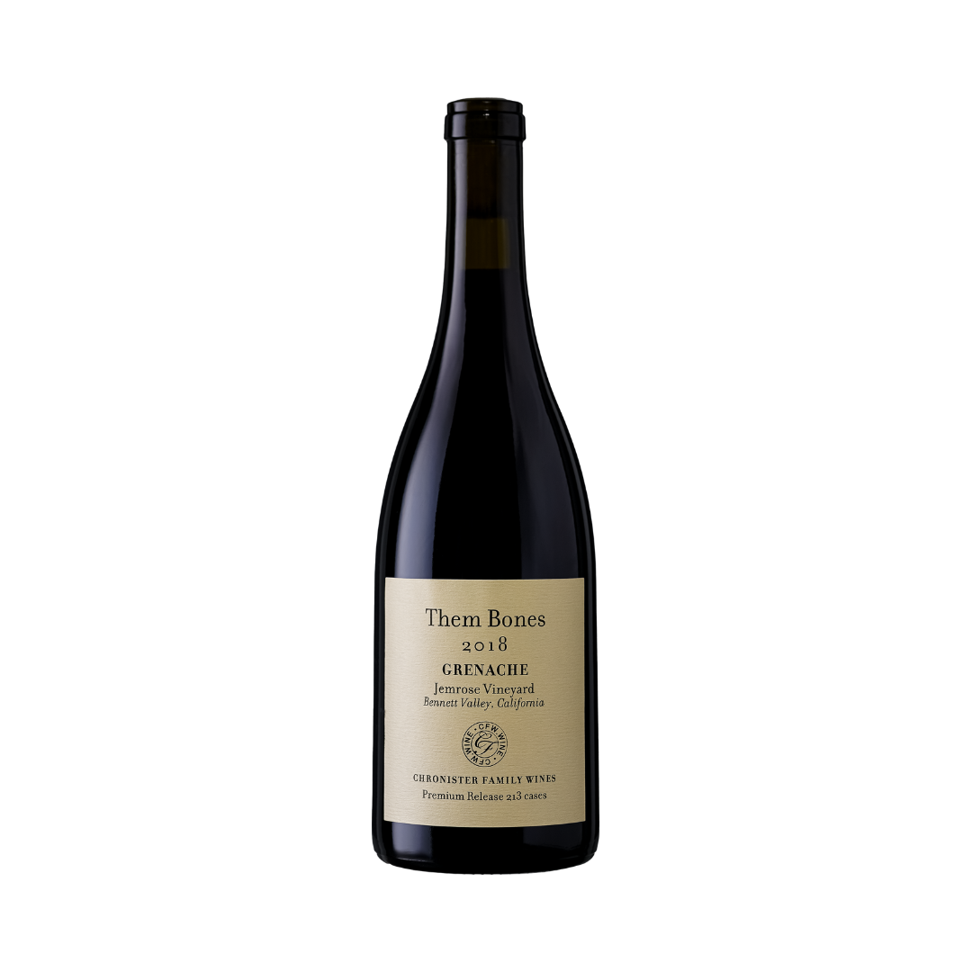 Chronister Family Wines "Them Bones" Jemrose Vineyard Grenache Sonoma ...