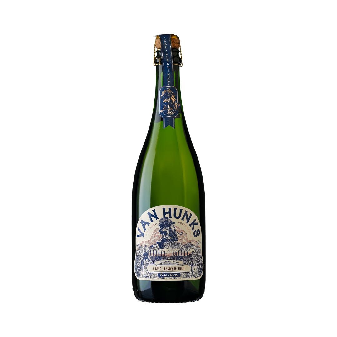 Van Hunks Sparkling Brut Cap Classique Western Cape South Africa NV ...